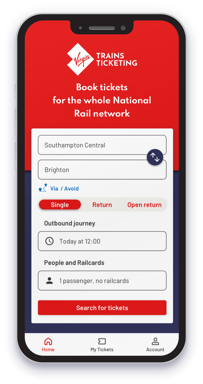 Virgin Trains Ticketing | Book tickets, save & get rewarded